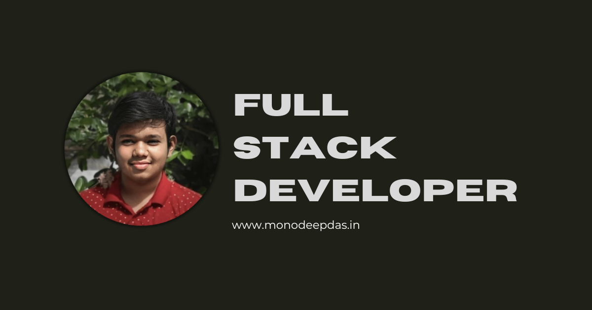 Monodeep Das - Portfolio
